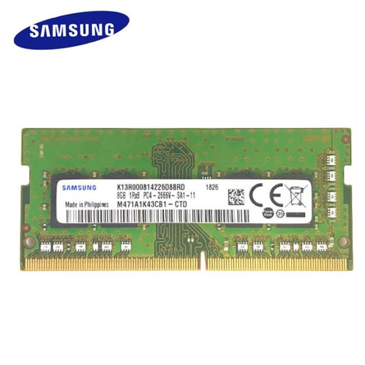 8GB RAM DDR4 PC4-2666V-Laptop-Notebook-M471A1K43CB1-CTD for Laptop ...