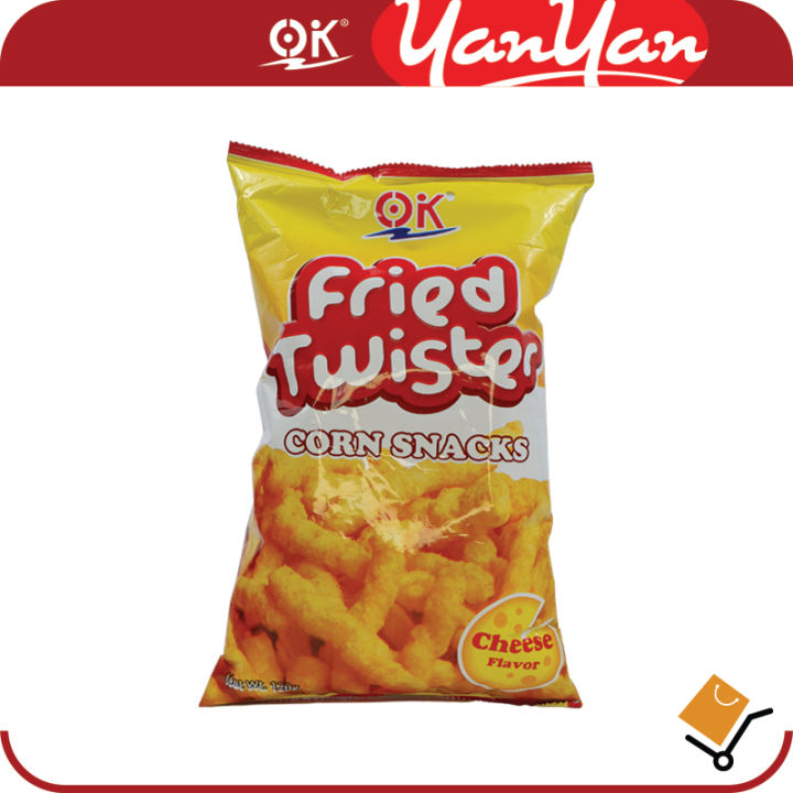 OK YanYan Fried Twister Corn Snack 100g | Lazada PH