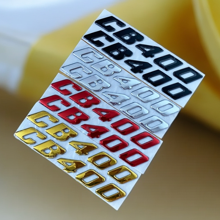 3D Emblem Badge Decal Tank Wheel CB400 Sticker For Honda CB400 CB400SF ...