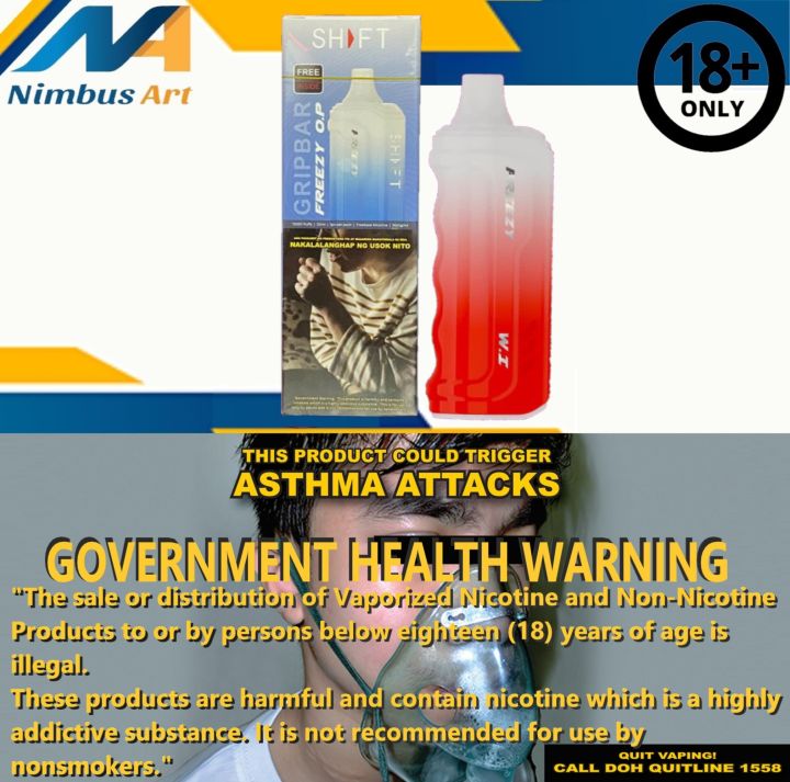 SHIFT FREEZY 12,000 P.C DISPOSABLE POD (FREE LANYARD INSIDE) ORIGINAL ...