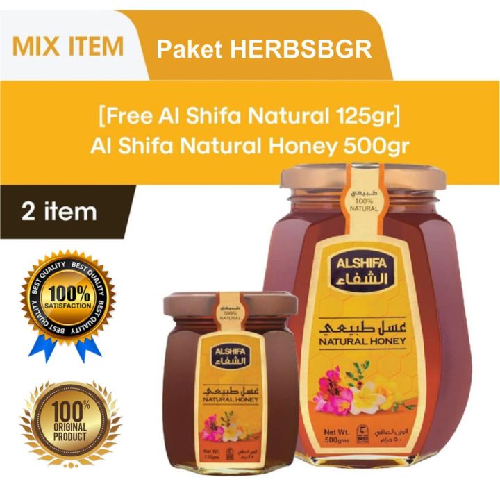 Madu Alshifa 500gr Free 125gr | Madu Al-Shifa | Madu Arab | Lazada ...