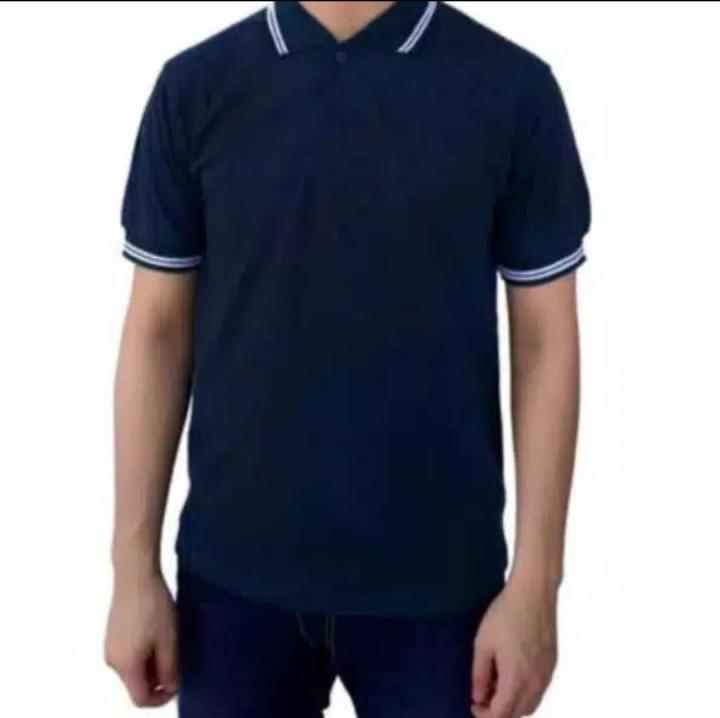 JN - Kaos Kerah Polo List / Kaos Kerah Polo / Kaos Kerah / Polo Shirt ...