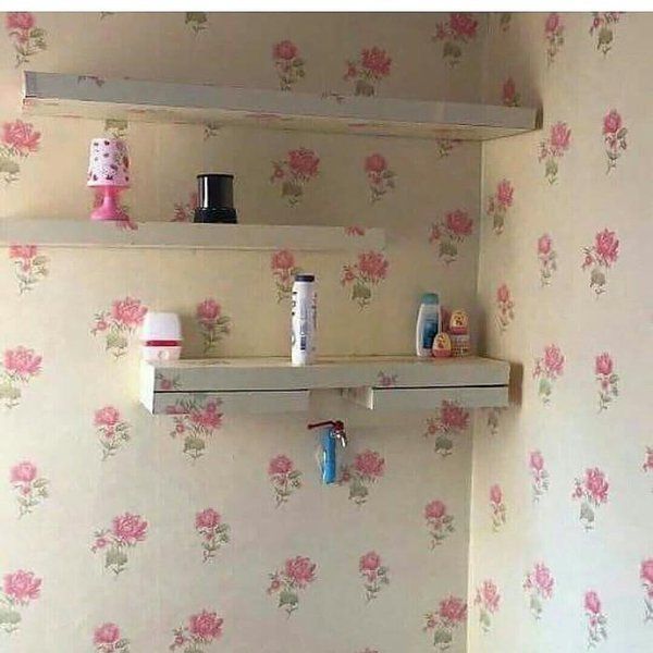 Wallpaper Dinding Rose Pink Rose Ungu Ukuran 9 10m X 45cm Lazada