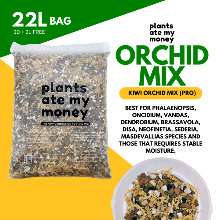 PAMM | ORCHID MIX Kiwi Orchid Mix 22L Orchid Potting Mix made for ...