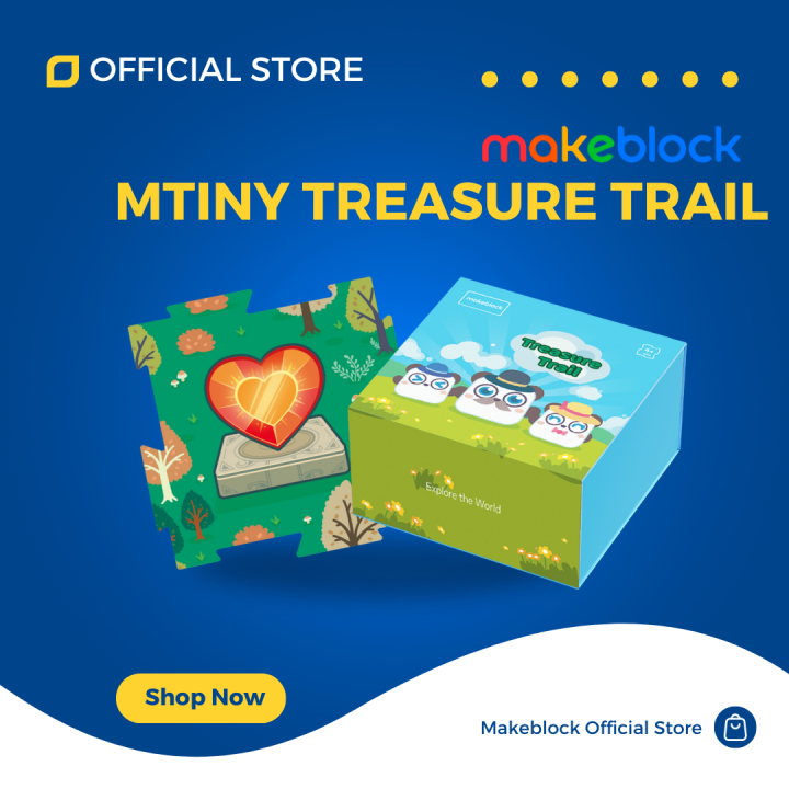 mTiny Coding Kit Treasure Trail Map Pack | STEM Educational Toys for Kids Ages 3+ Early ...