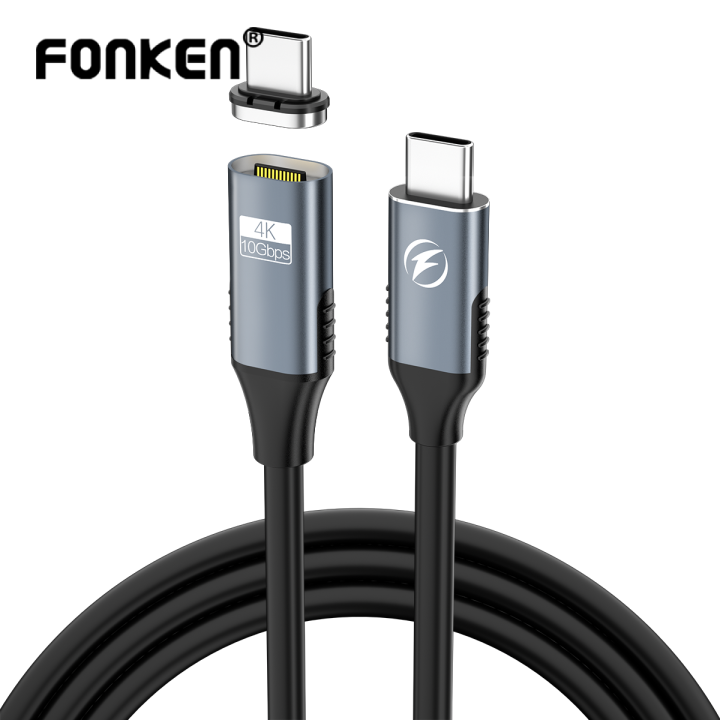 【Clearance】FONKEN Real Thunderbolt 4 cable 40gbps for thunerbolt 4 dock ...