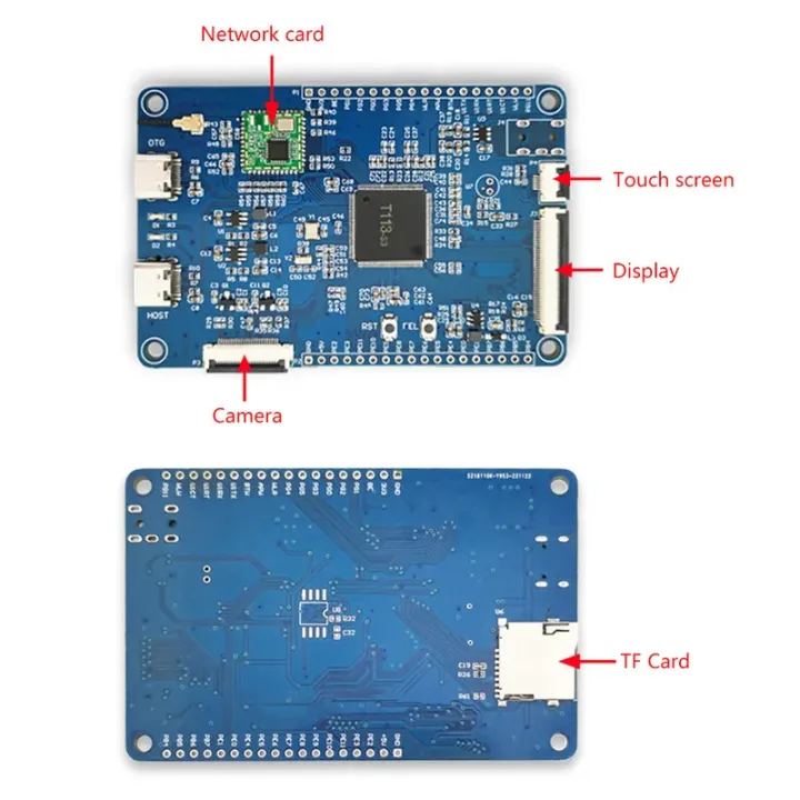 1pcs LCPI Allwinner T113 F133 D1s ARM RISC-V Development Board Learning ...