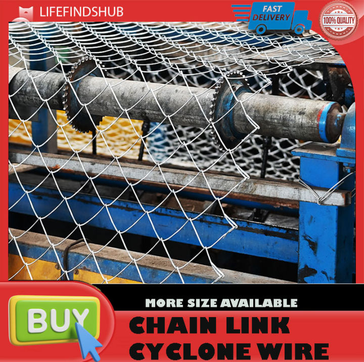 CYCLONE WIRE / SECURITY FENCE FOR ANIMALS , INDUTRIAL, GARDEN, FARM ...