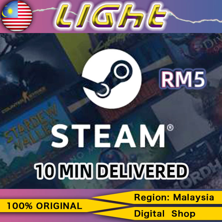 Steam Wallet Code MALAYSIA RM5 Steam Gift Card Malaysia Steam wallet ...