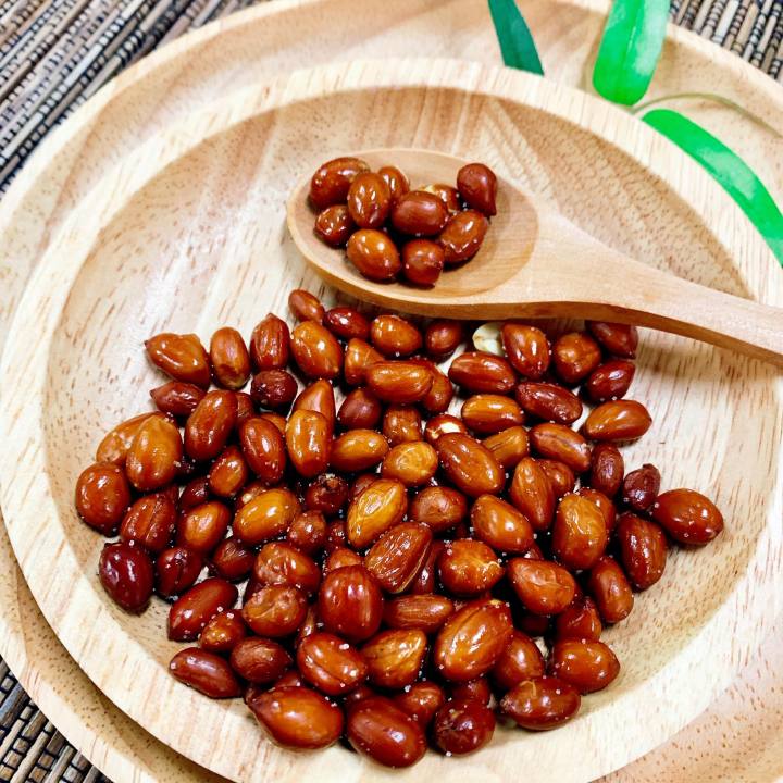 {HALAL CERTIFIED} 1Kg 咸花生豆 Fried salted peanuts / Salted Groundnuts ...
