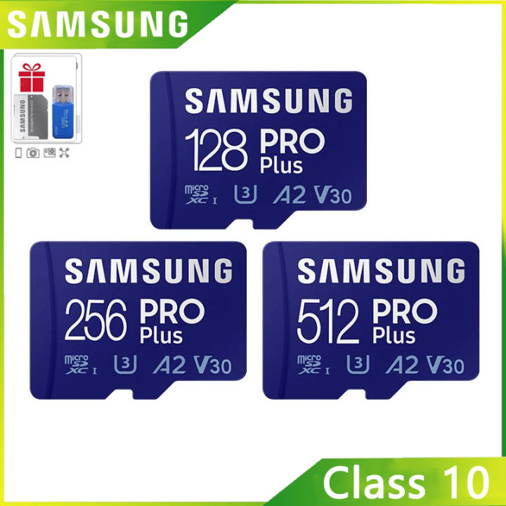 Samsung PRO Plus Micro SD card, A2, V30, high-speed TF card, 512GB ...