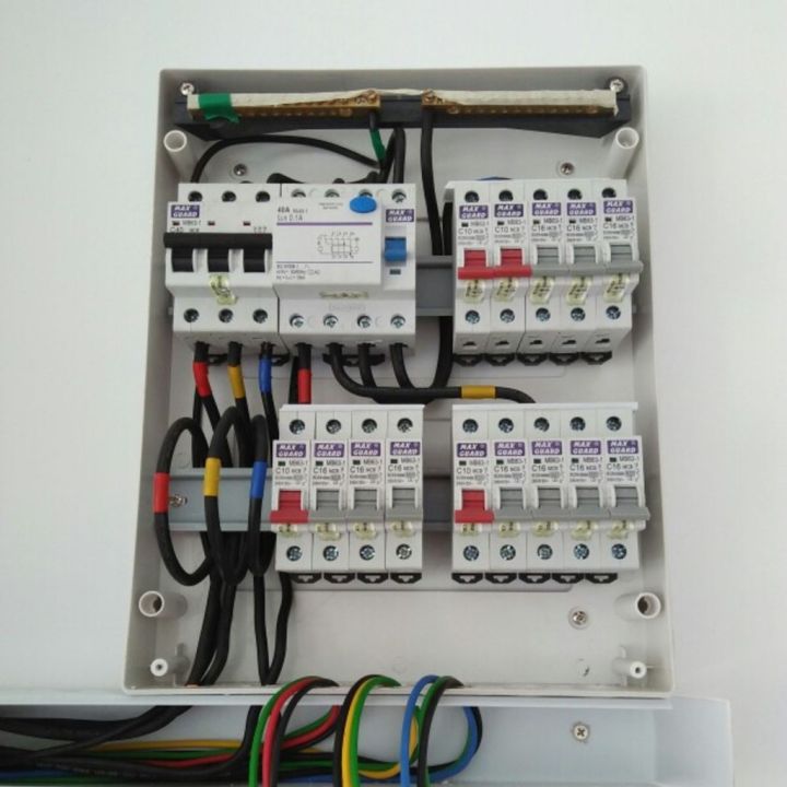 [READY STOK] MAXGUARD MCB 6kA 10A 1POLE 1P amp rccb main switch elcb db ...