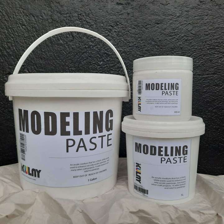 Kulay Acrylic Medium: Kulay Modeling Paste | Lazada PH