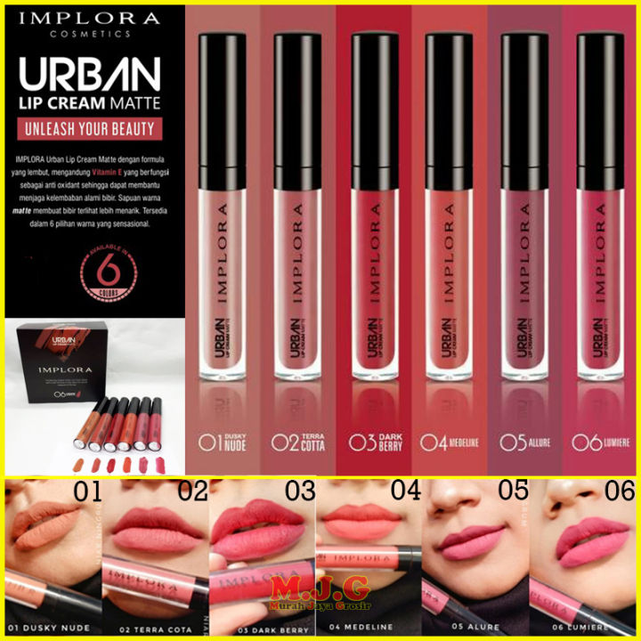 Lip cream implora urban | Lazada Indonesia