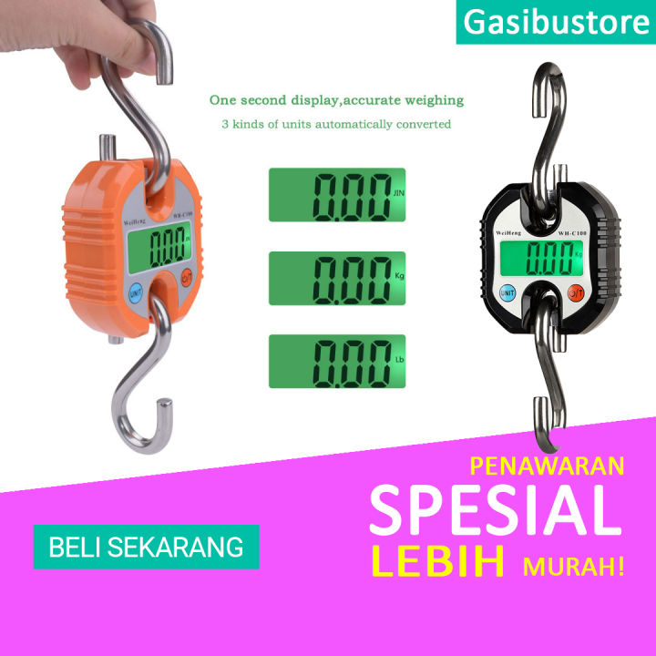 Timbangan mini Koper Digital 150kg - WH-C100/timbangan digital model ...