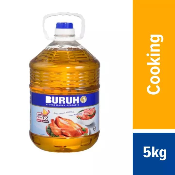 Buruh Cooking Oil 5kg (order 2 pack only) | Lazada