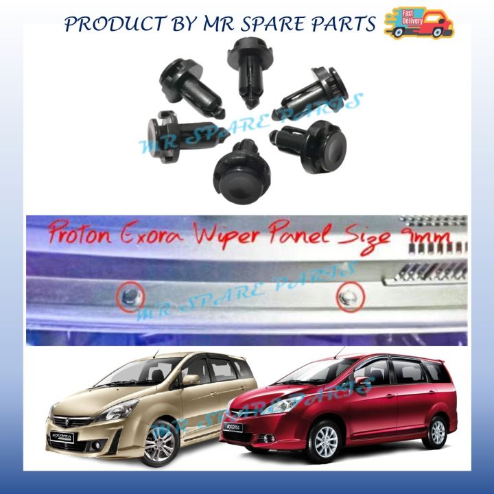 PROTON EXORA WIPER PANEL CLIP (OEM) | Lazada