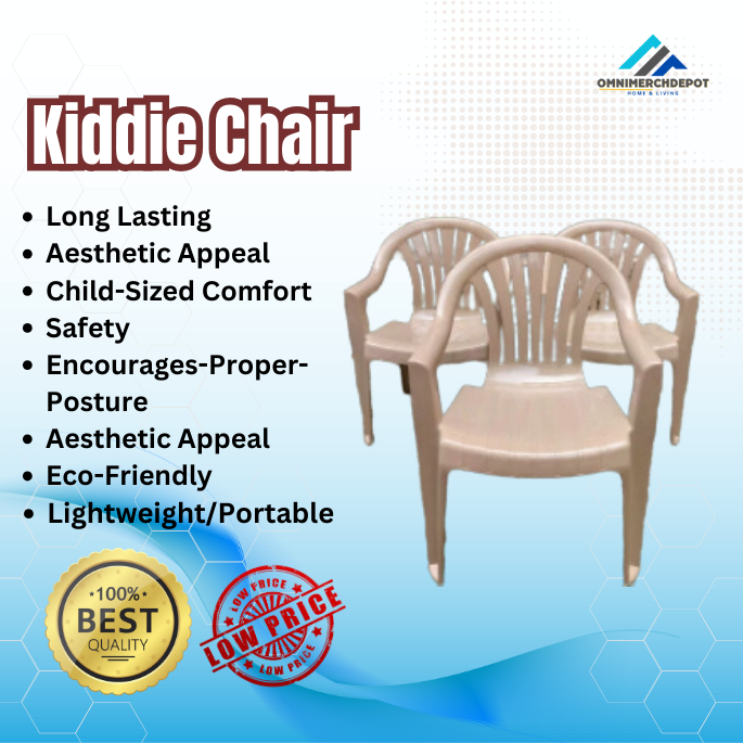 Kiddie Chair per piece Mocha Color #8015 Children's Chair Kids' Chair ...