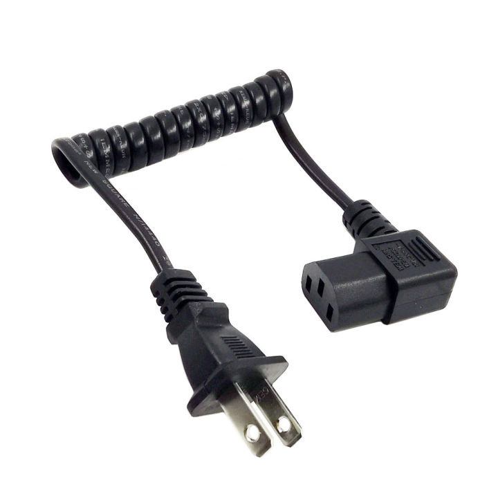 US 2 Prong Retractable Power Cord, US NEMA 1-15P To Right Angeled ... US 2 Prong Retractable Power Cord, US NEMA 1-15P To Right Angeled ...