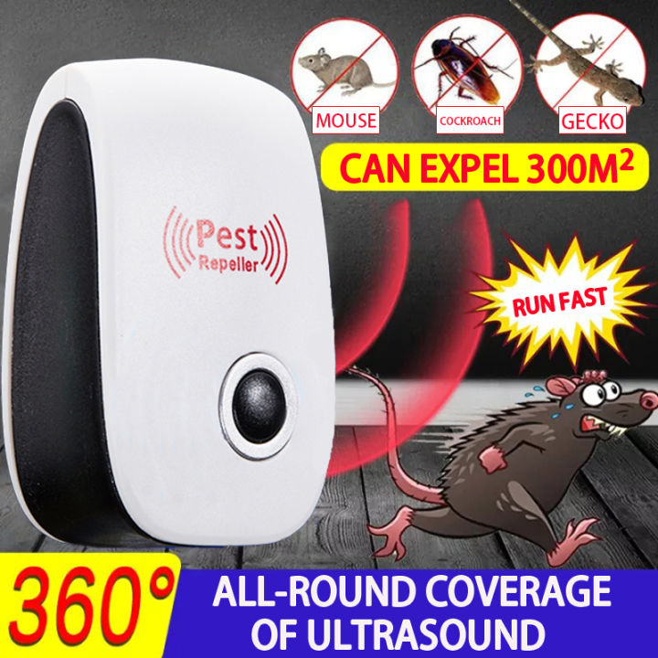 【Malaysia Seller】2022 Upgraded Ultrasonic Mouse Repeller Electronic ...