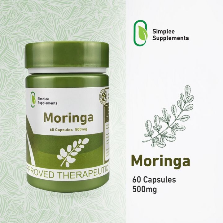Simplee Moringa / Malungay Capsule Supplement ( 60 vegan capsules ...