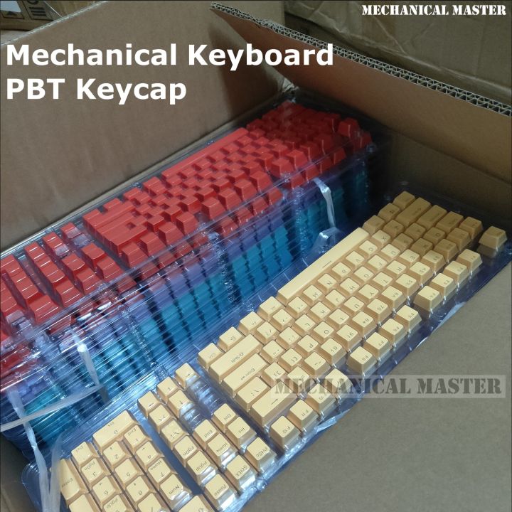 [KL Stock] 104 Keys PBT Double Injection Duobleshot Keycaps Single ...