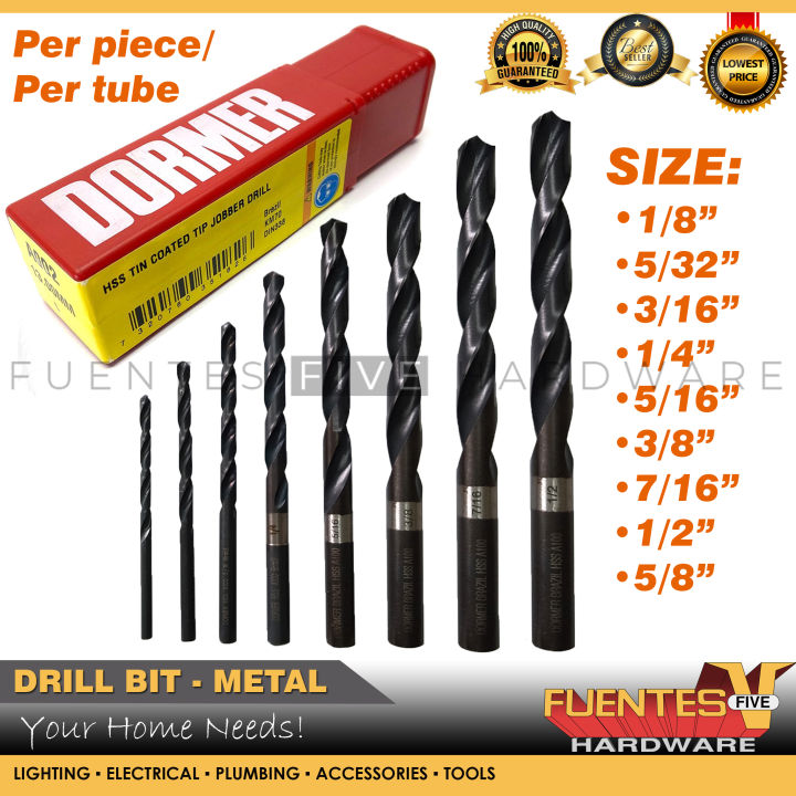 Dormer Drill bit for Metal (per piece or per tube) | Lazada PH