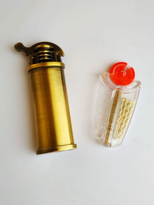 VINTAGE COPPER LIGHTERS WITH FLINT USED Zippo oil | Lazada