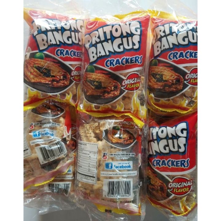 3 Packs Pritong Bangus Crackers | Lazada PH