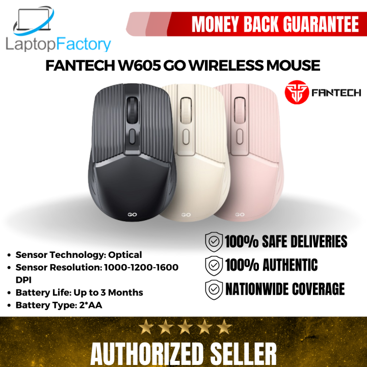 Fantech W605 Go Wireless Mouse | Lazada PH
