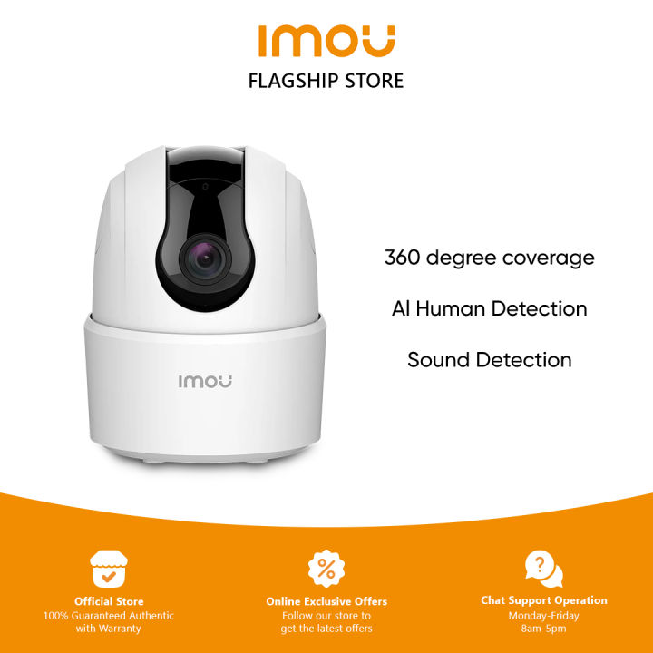 IMOU Ranger 2C 2MP/ 4MP, Pan & Tilt Wi-Fi CCTV, 4MP 3.6mm Fixed Lens ...