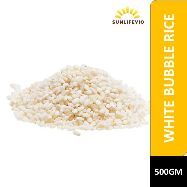 WHITE BUBBLE RICE PUFFED RICE / BERTIH BERAS PUTIH 500G 泡泡米 白炒米 | Lazada