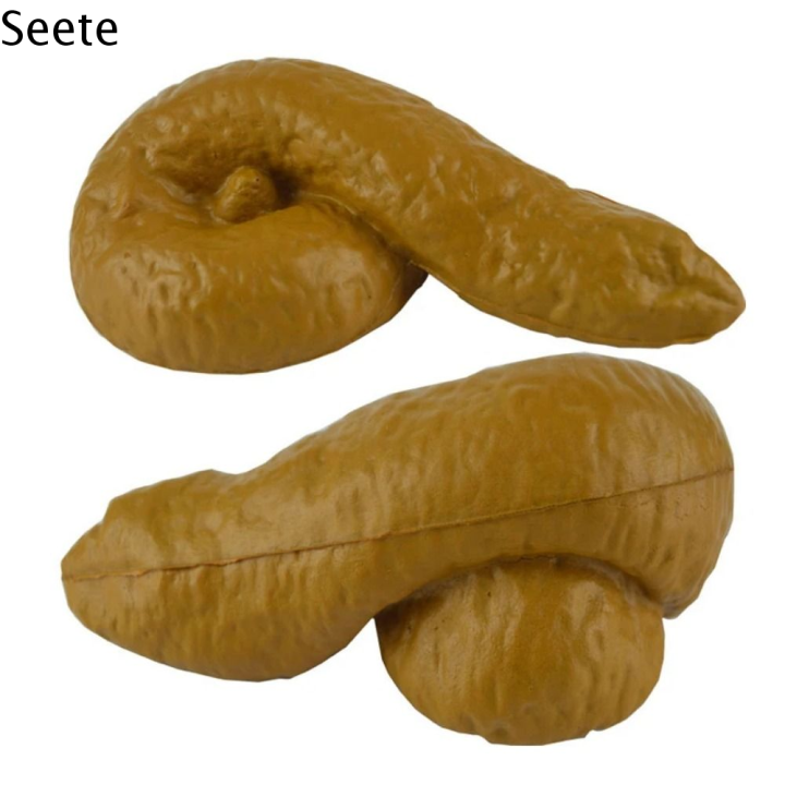 SEETE Realistic Shits Prank Fake Poop Classic Shit Piece of Shit ...
