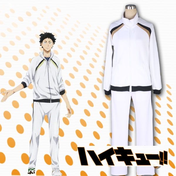 Haikyuu!! Cosplay Costume Fukurodani High School Coat Jacket Sport ...
