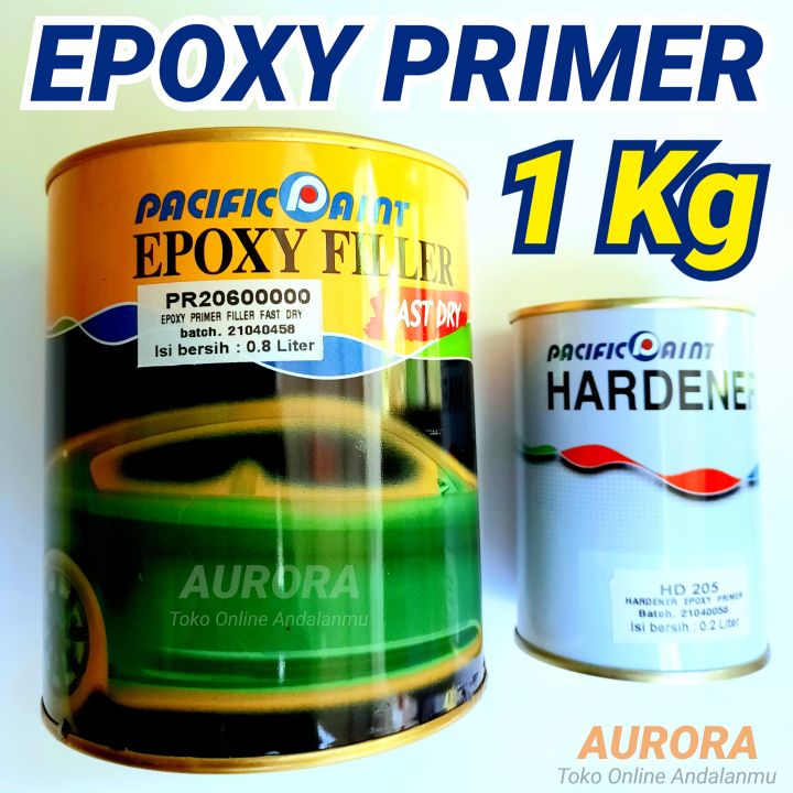 Epoxy PRIMER Filler Autoglow Pasific Paint Cepat Kering | Lazada Indonesia
