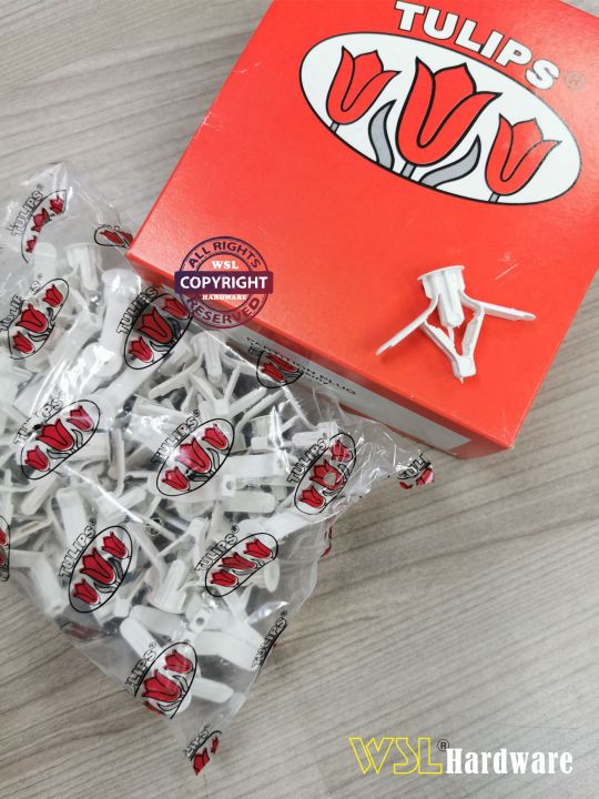 Partition Butterfly Wall Plug 100 pcs / boxes | Lazada