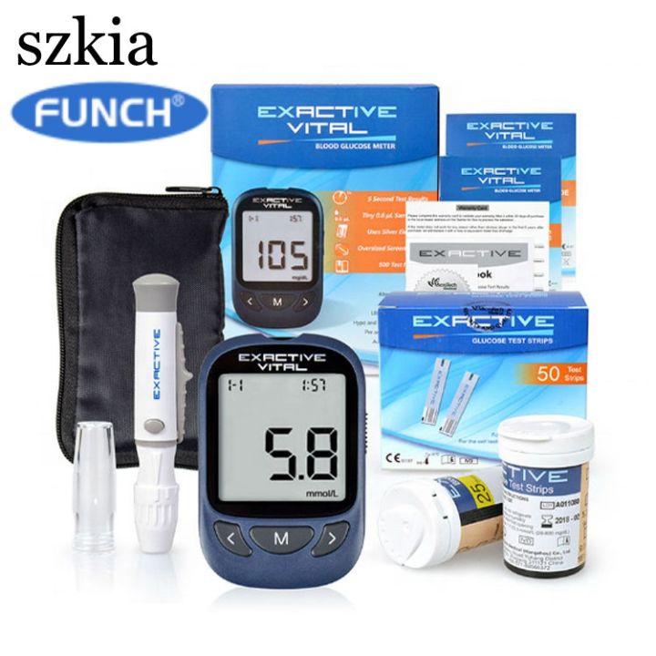EXACTIVE VITAL Blood Glucose Measuring Instrument Blood Glucose Meter ...