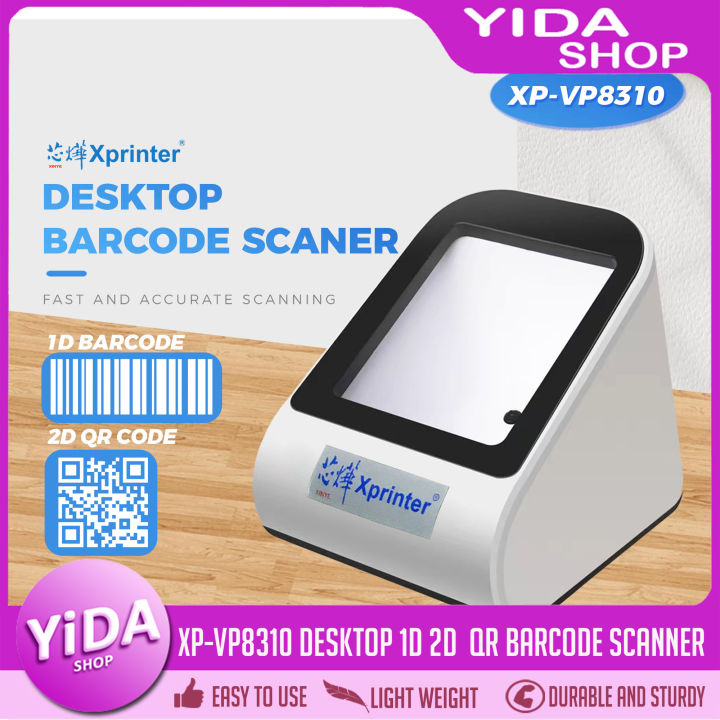 Yida Shop XP-VP790K Desktop 1d 2d Barcode/QR Scanner | Lazada PH