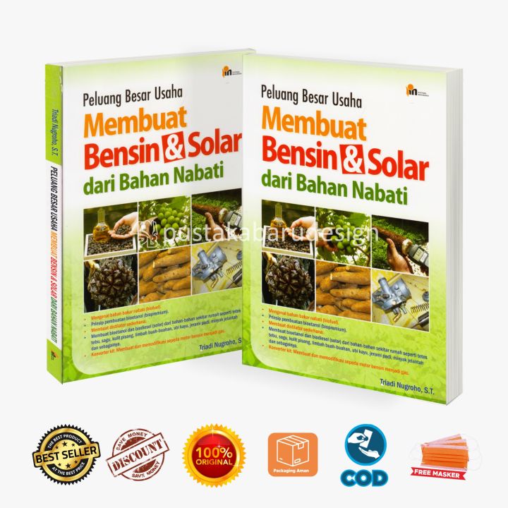 Buku Peluang Besar Membuat Bensin & Solar dr Bahan Nabati | Lazada ...