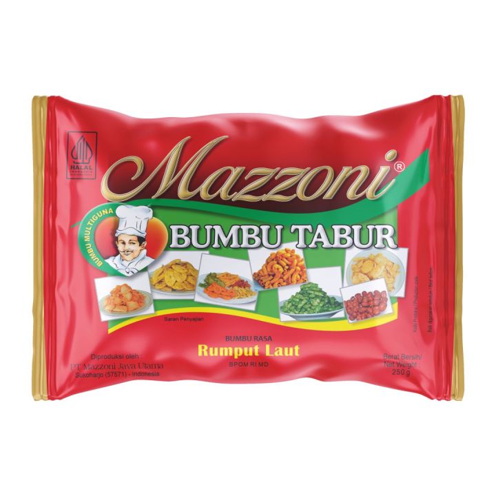 Mazzoni Bumbu Tabur Rumput Laut 250 Gram | Lazada Indonesia