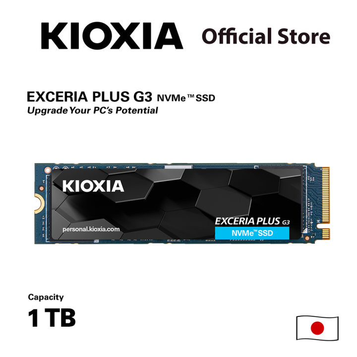 KIOXIA EXCERIA PLUS G3 M.2. NVME SSD PCIe 4.0 R/W 5000/3900 mb/s - 1TB ...