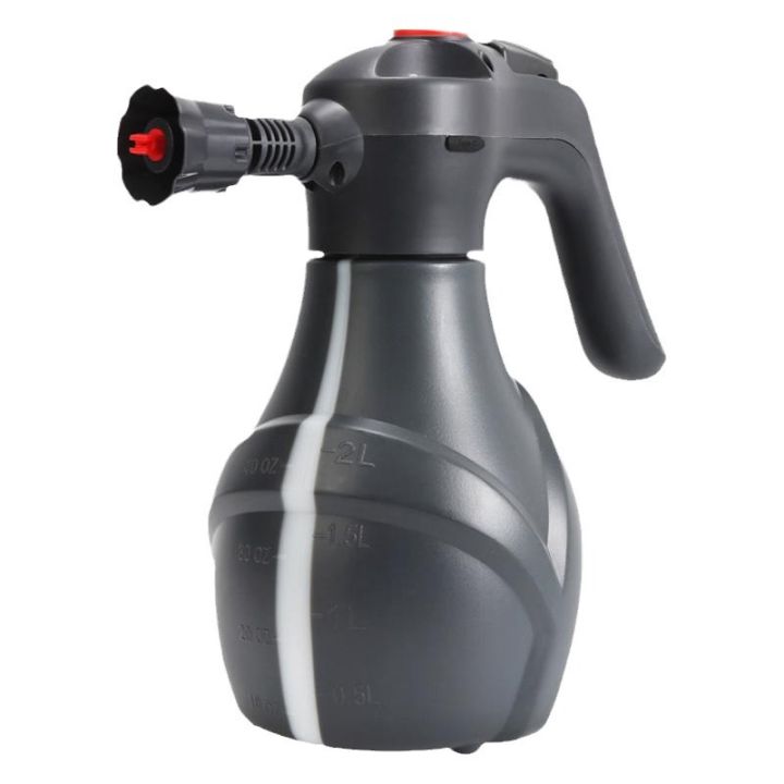 Electric Car Wash Spray-Gun - Rechargeable High-Pressure PA Foam Cannon ...