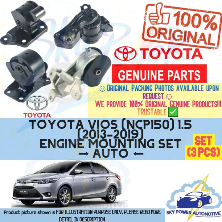 TOYOTA VIOS (NCP150) 1.5 (AUTO) (2013-2019) 100% ORIGINAL TOYOTA ...