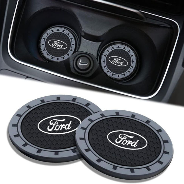 2 Pack Car Cup Holder Water Coasters for Ford Ranger Focus Fiesta mk ...