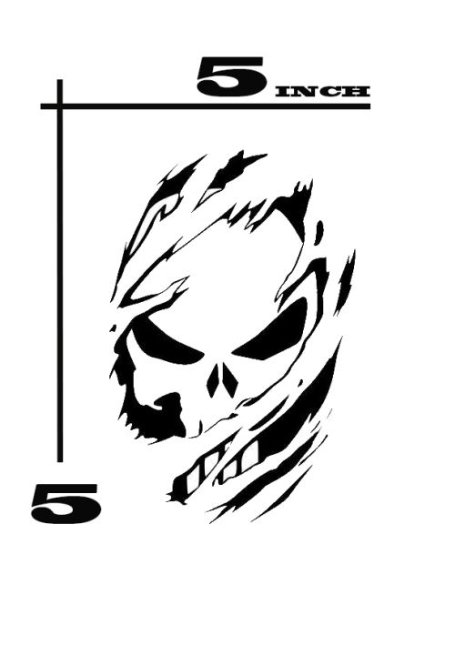 PUNISHER V3 DECALS STICKER | Lazada PH