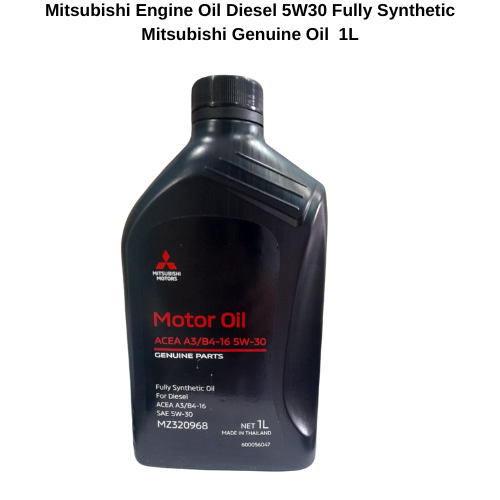 Mitsubishi Engine Oil Diesel 5w30 Mitsubishi Genuine 1 Liter | Lazada PH