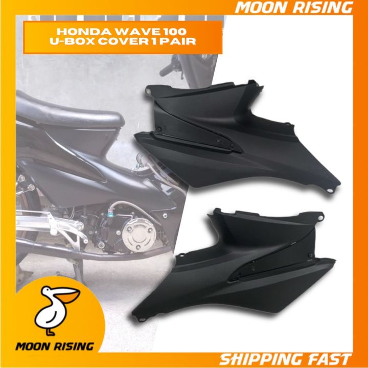 HONDA WAVE 100 MOTORCYCLE U-BOX COVER FOR HONDA WAVE 100 1PAIR ...