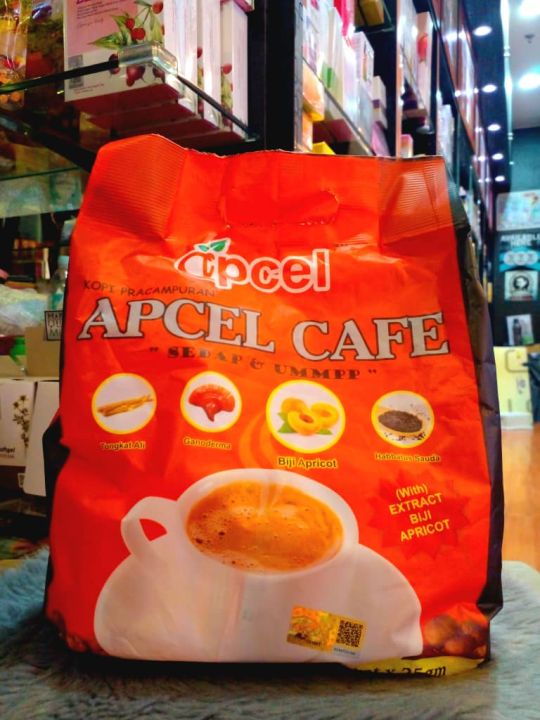 [ FREEGIFT ] KOPI PRACAMPURAN APCEL CAFE ( 25gm ) | Lazada