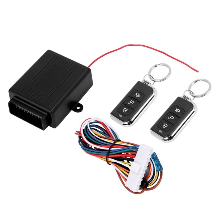 12V Universal Car Alarm Systems Remote Central Kit Door Lock Vehicle ...