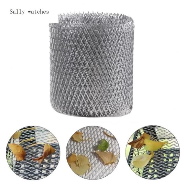 SALLY Prevent Blockages Gutter Guard Filter Grid Randomly Cut Gutter ...